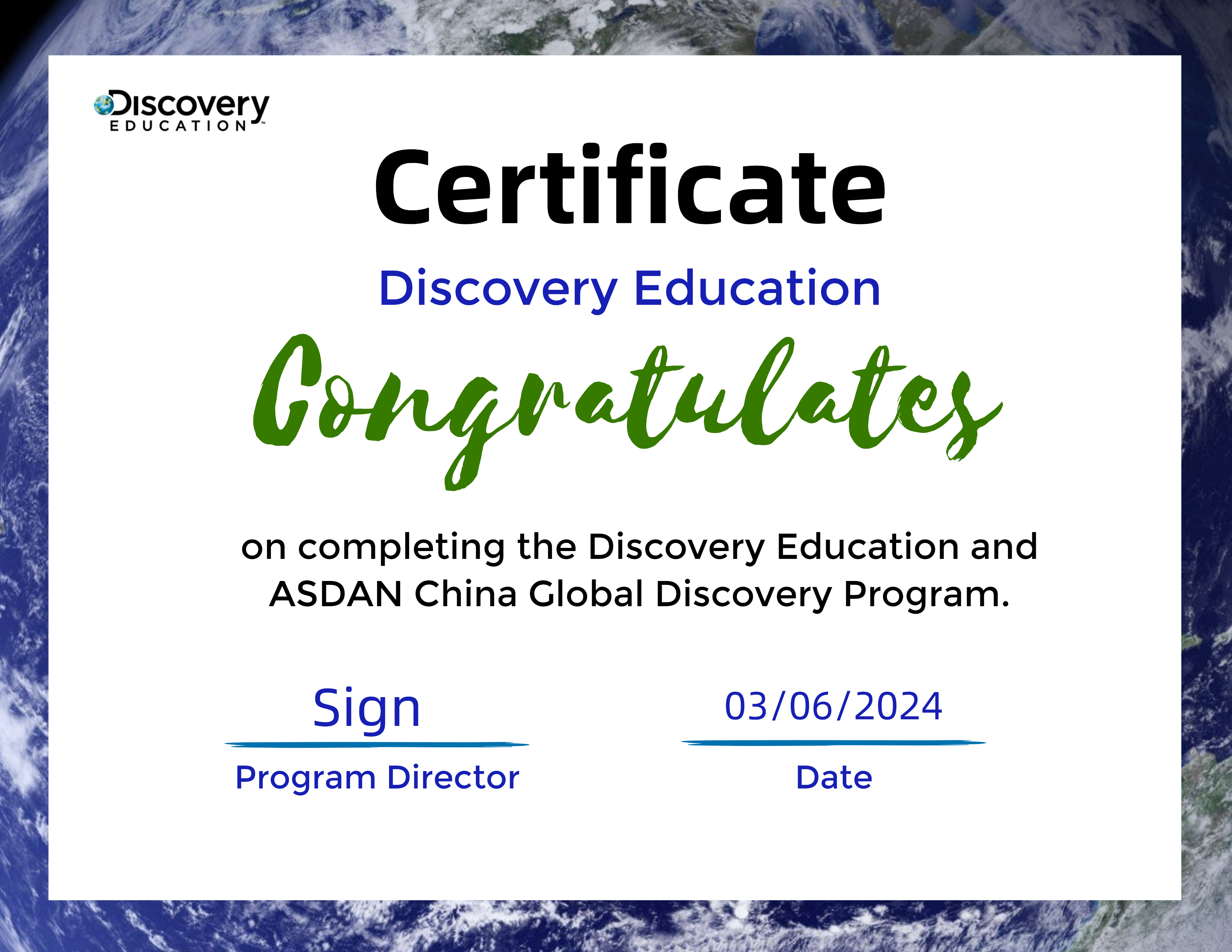 why us – Global Discovery